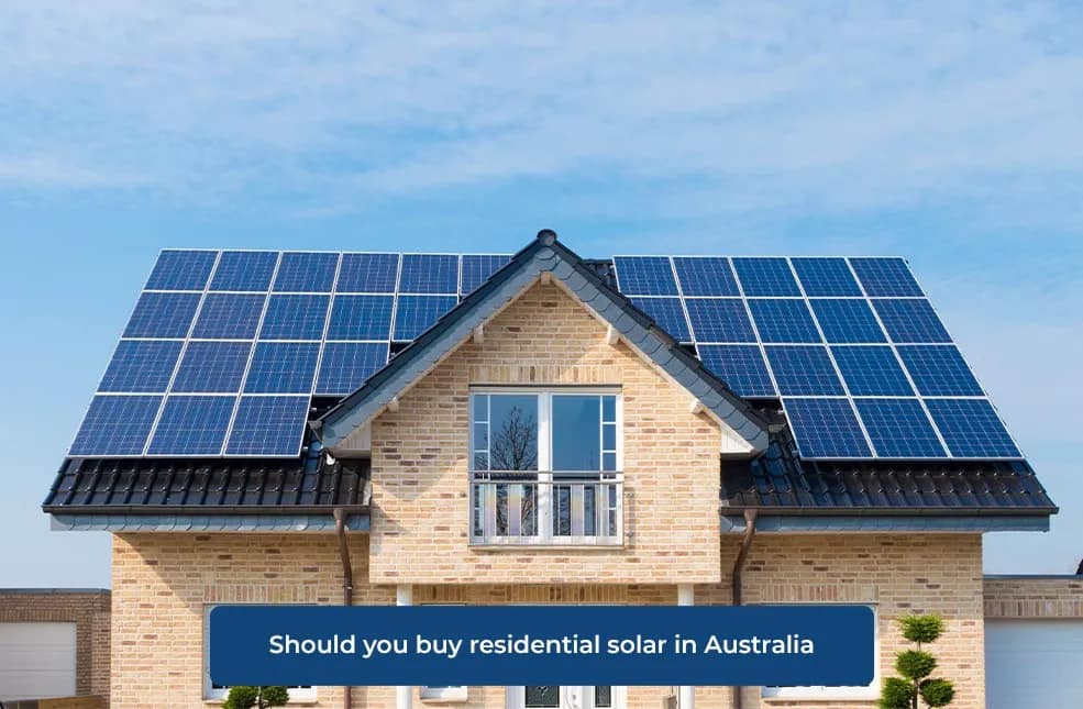 Should you buy residential solar in Australia?